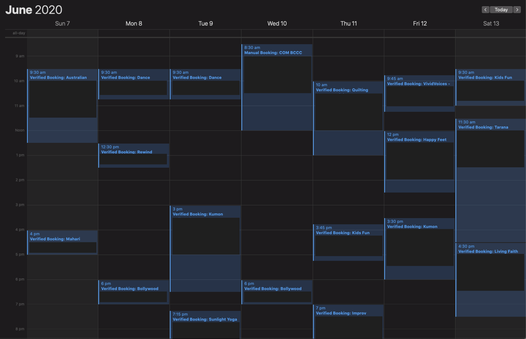 How do SpacetoCo Calendar Subscriptions work?