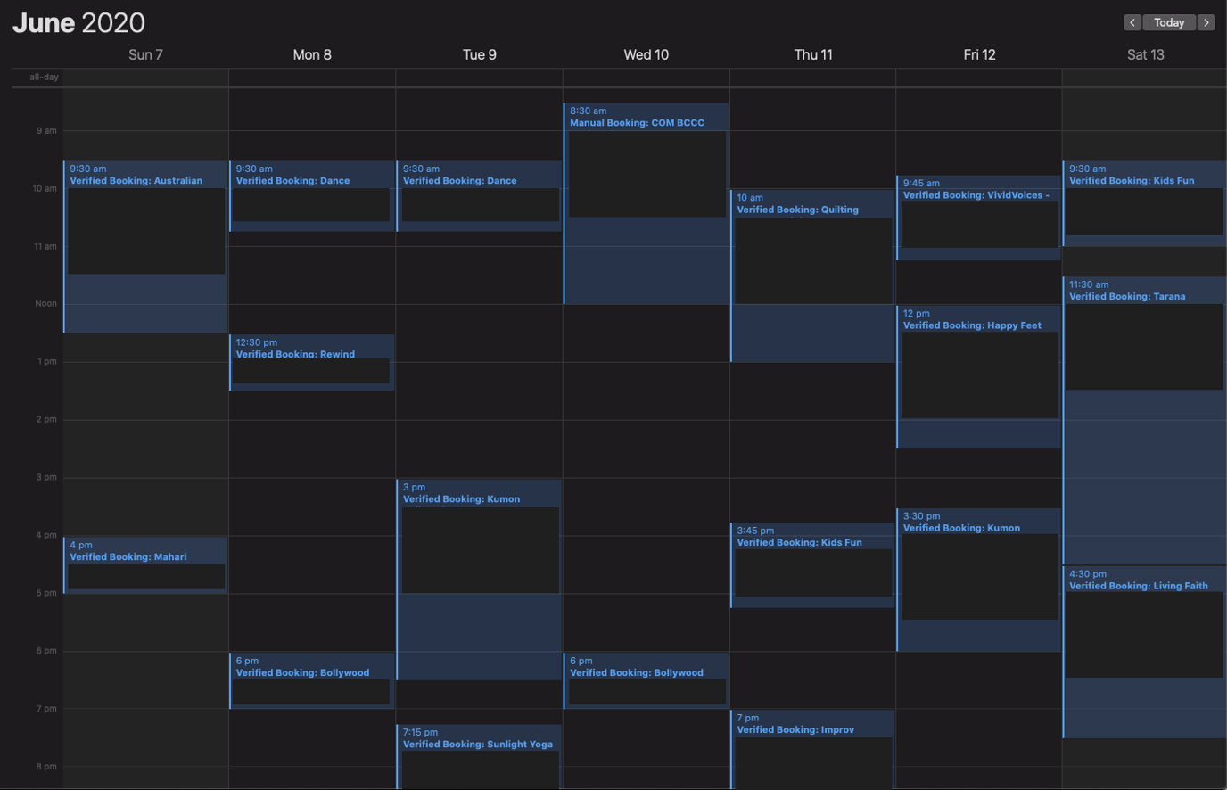 How do SpacetoCo Calendar Subscriptions work?
