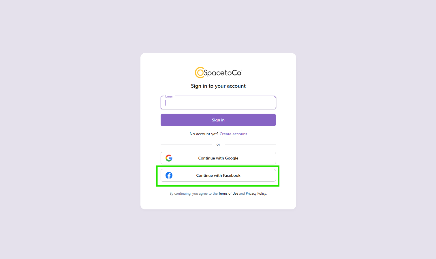Creating your account, logging in and resetting passwords