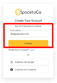 Creating your account, logging in and resetting passwords