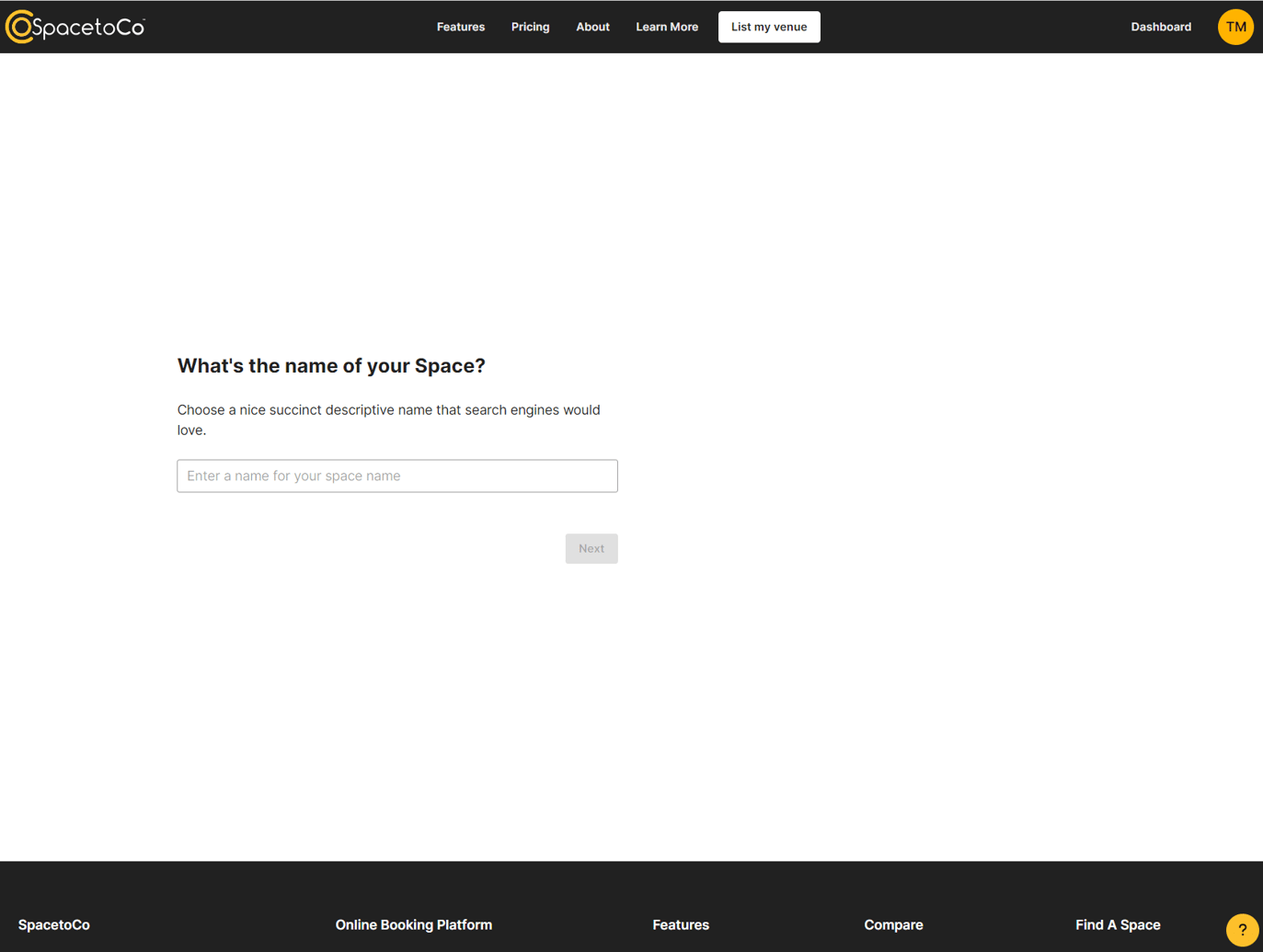 How to create your space!