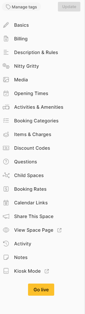 How to create your space!