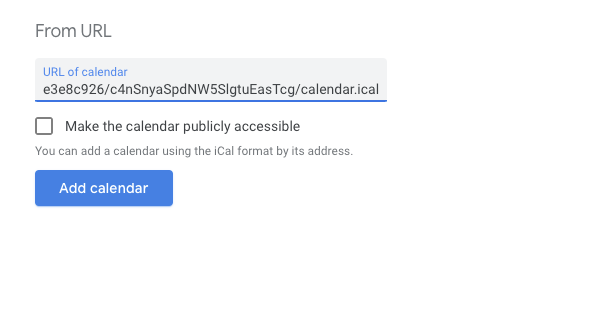 How do SpacetoCo Calendar Subscriptions work?